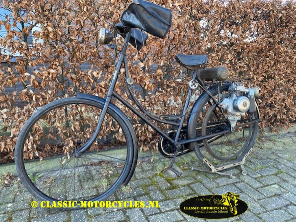 SERWA HULPMOTOR OP DEENSE HAMLET FIETS - Classic Motorcycles